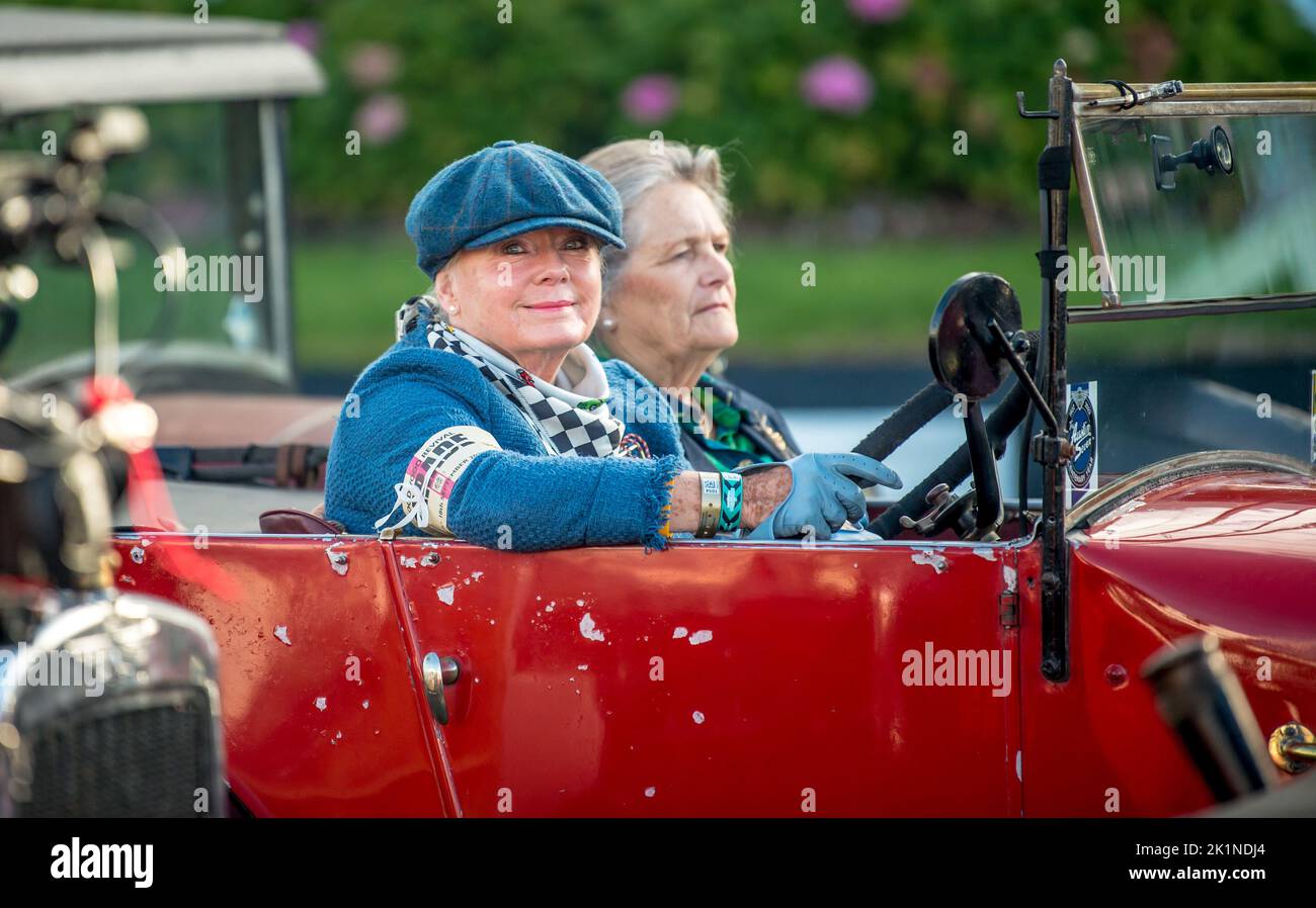 Goodwood, UK. 19th Sep, 2022. Sunday's Austin 7 Centenary celebration ...