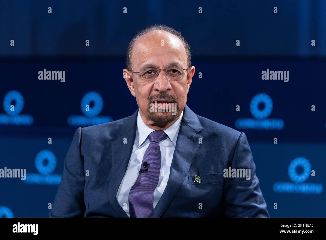 New York, NY - September 19, 2022: His Excelency Khalid Al-Falih of ...