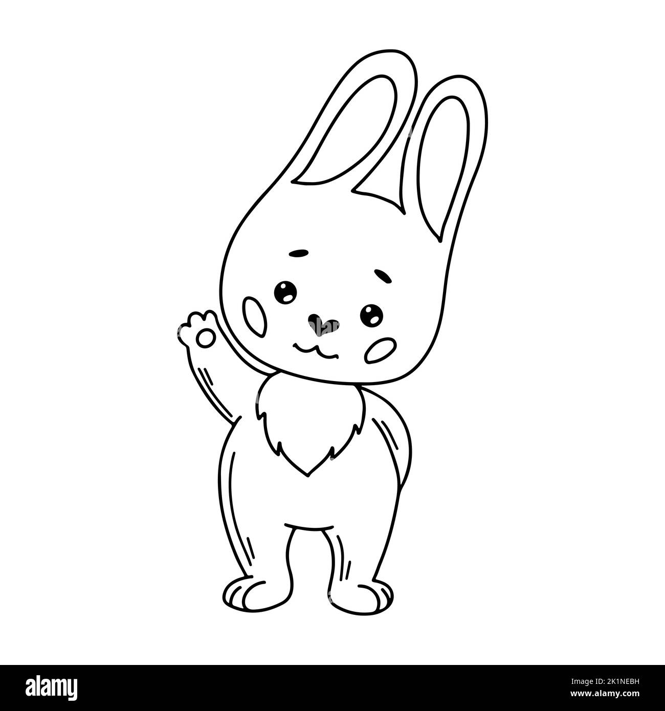 Paw waving vector vectors hi-res stock photography and images - Alamy