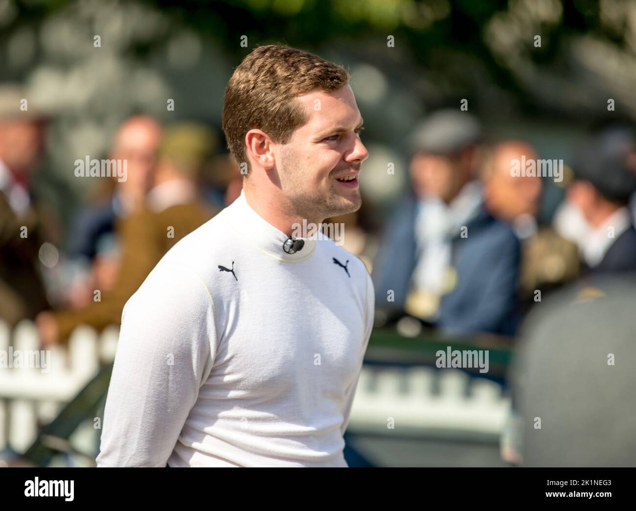 Goodwood, UK. 19th Sep, 2022. Harrison Newey at Saturday's official ...