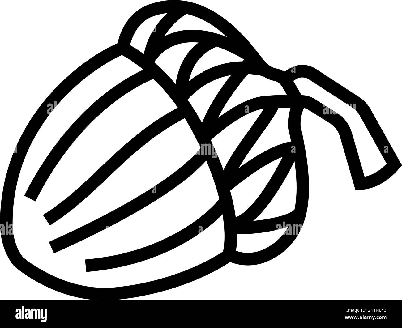 acorn autumn line icon vector illustration Stock Vector Image & Art - Alamy