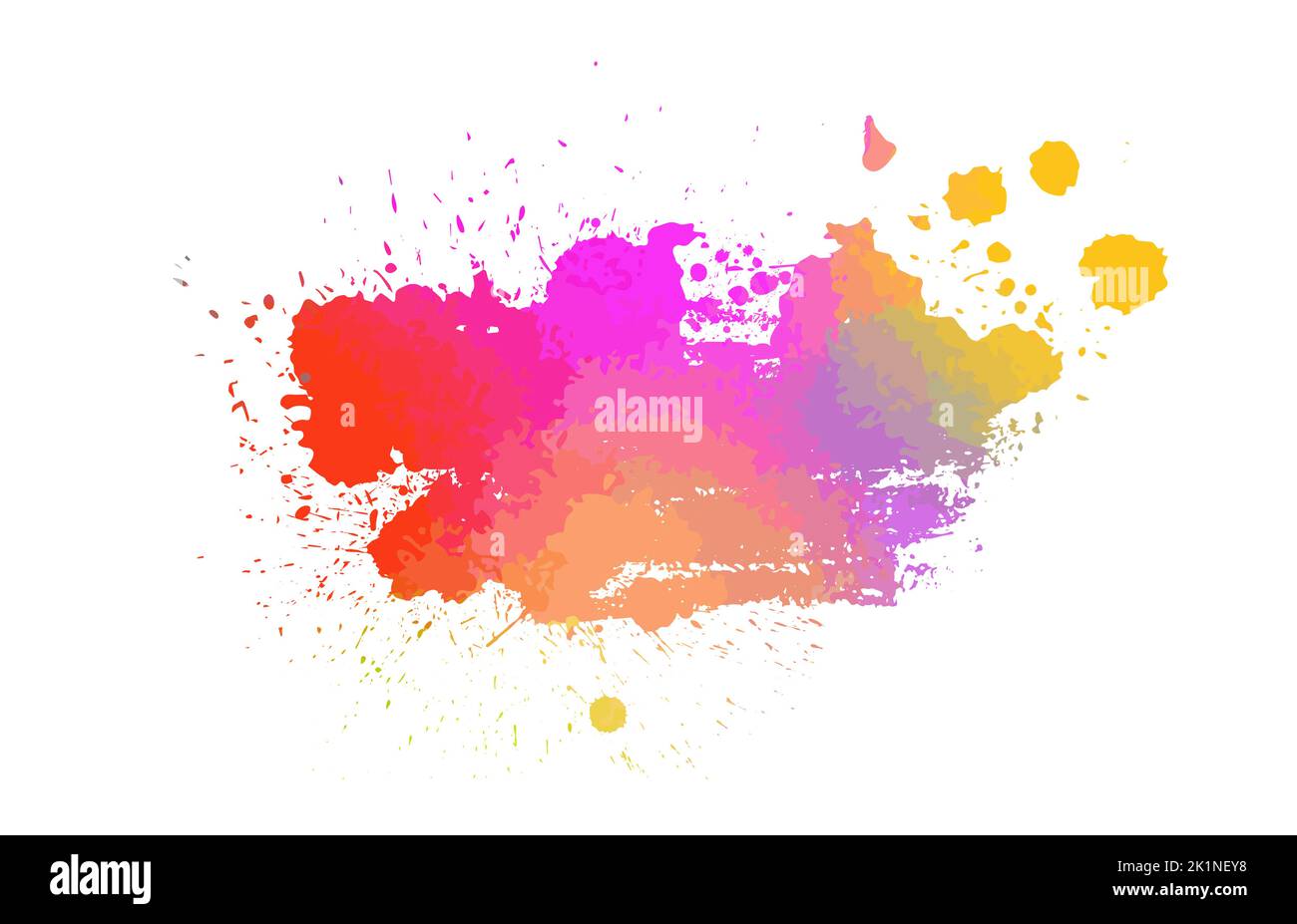Multicolored blot object. Vector illustration Stock Vector Image & Art ...
