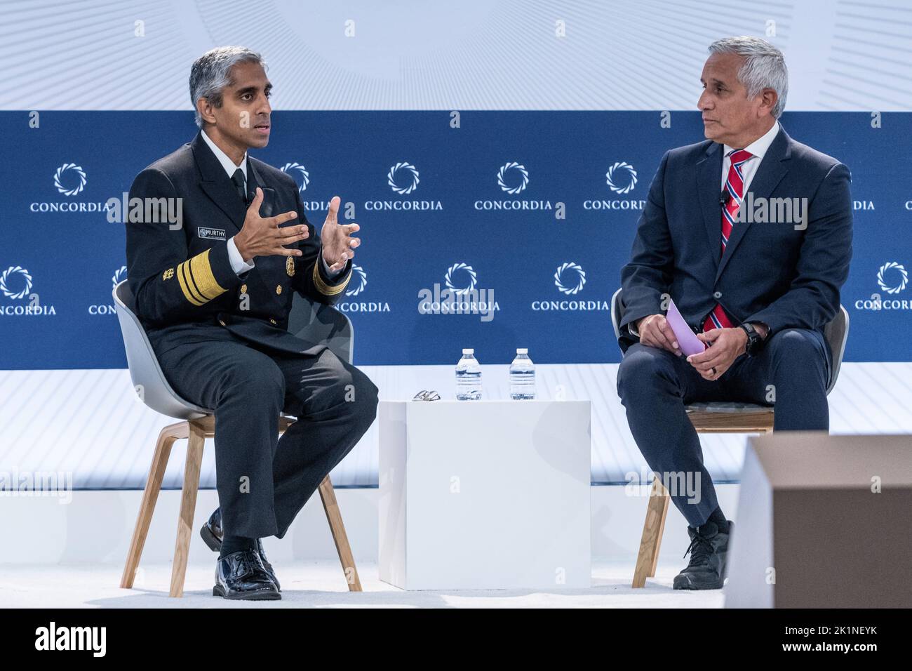 New York, NY - September 19, 2022: US Surgeon General Vivek Murthy in ...