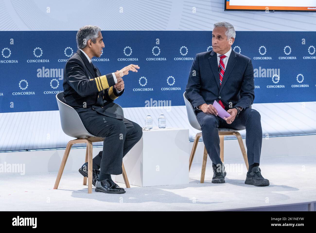 New York, NY - September 19, 2022: US Surgeon General Vivek Murthy in ...