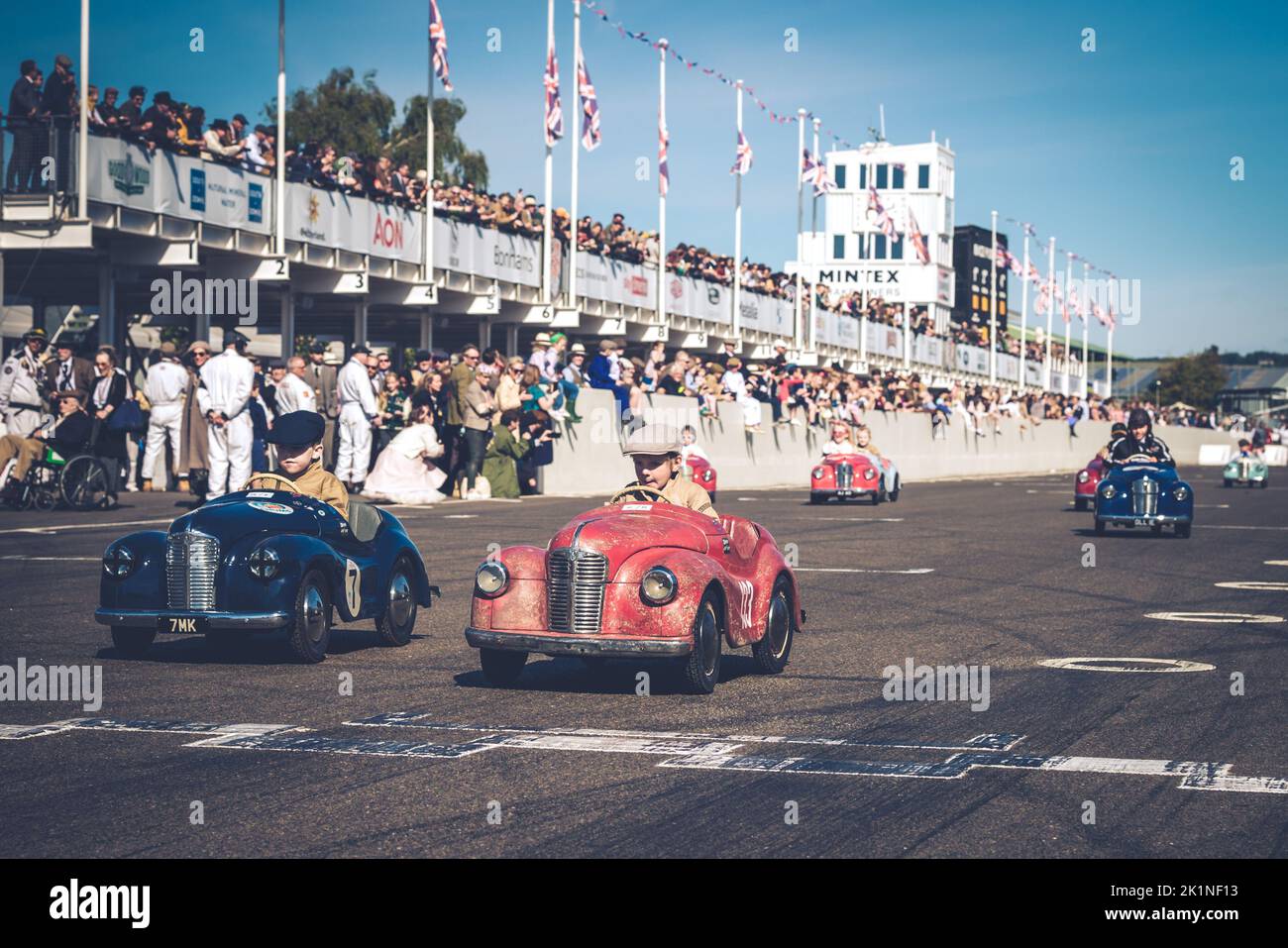 Goodwood, UK. 19th Sep, 2022. Sundays Settrington Cup racing Austin J40 ...