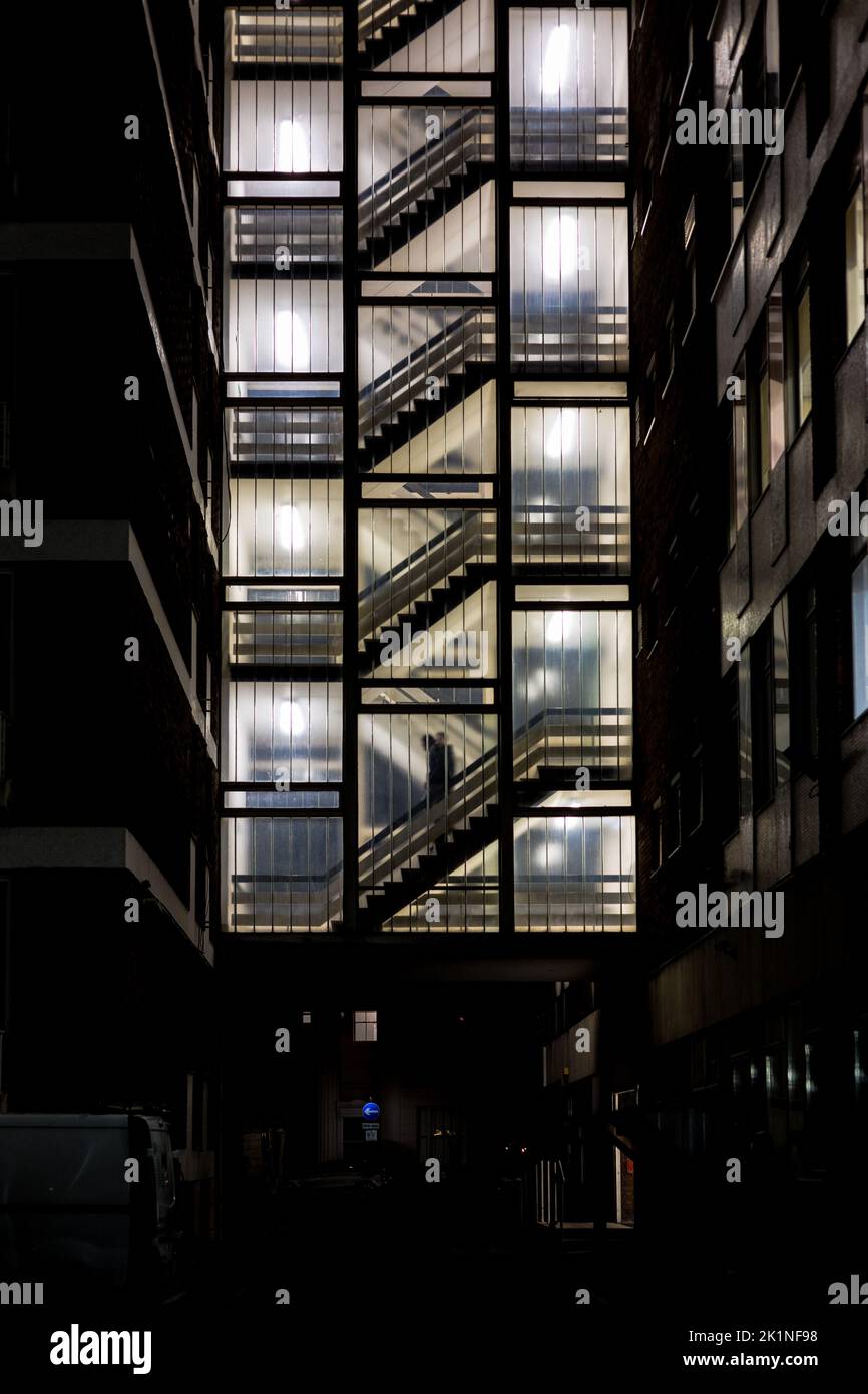 Stairwell office hi-res stock photography and images - Alamy