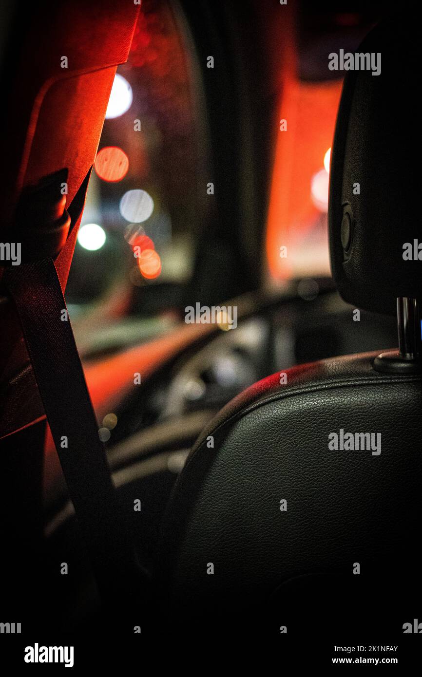 Back street taxi passenger Stock Photo - Alamy