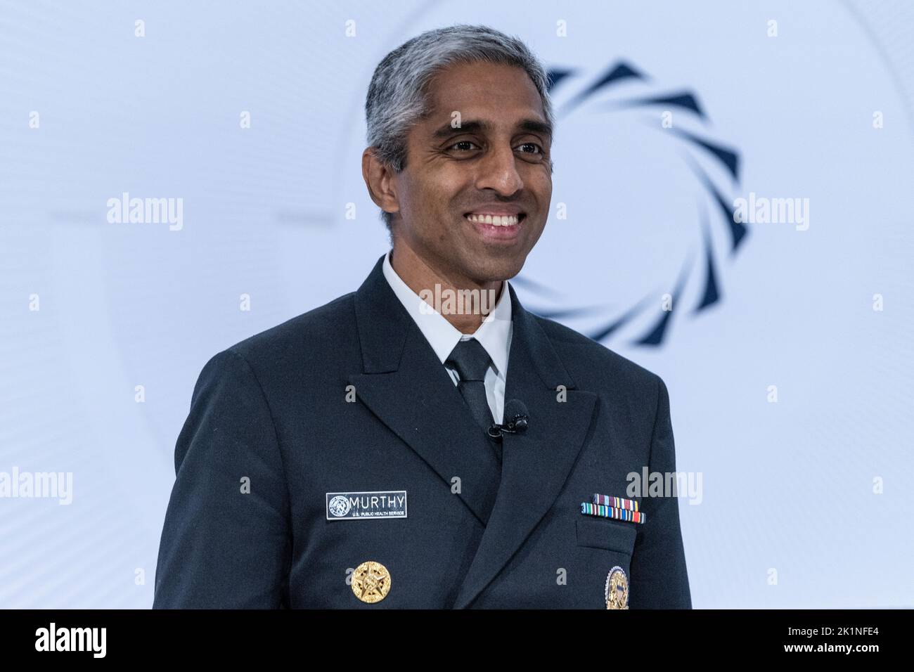 New York, NY - September 19, 2022: US Surgeon General Vivek Murthy in ...