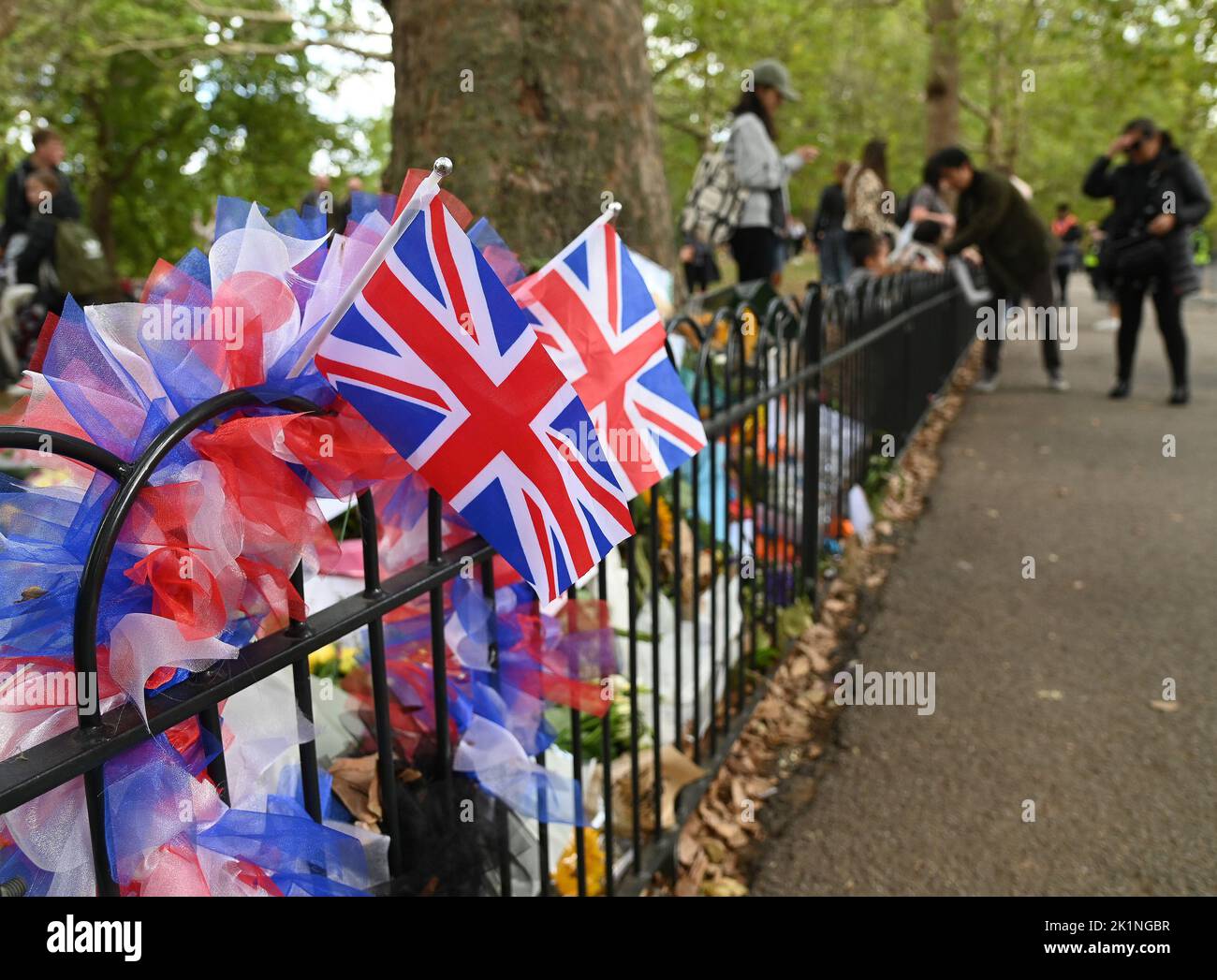 Farewell ceremony for Queen Elizabeth II at the Palace of Westminster ...
