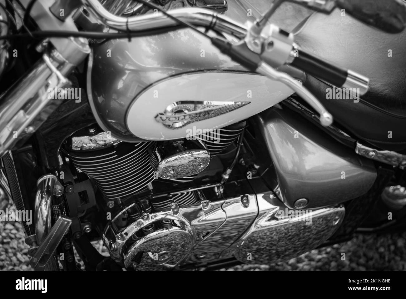 Street photo of Suzuki Boulevard C50 motorcycle also known as Volusia ...