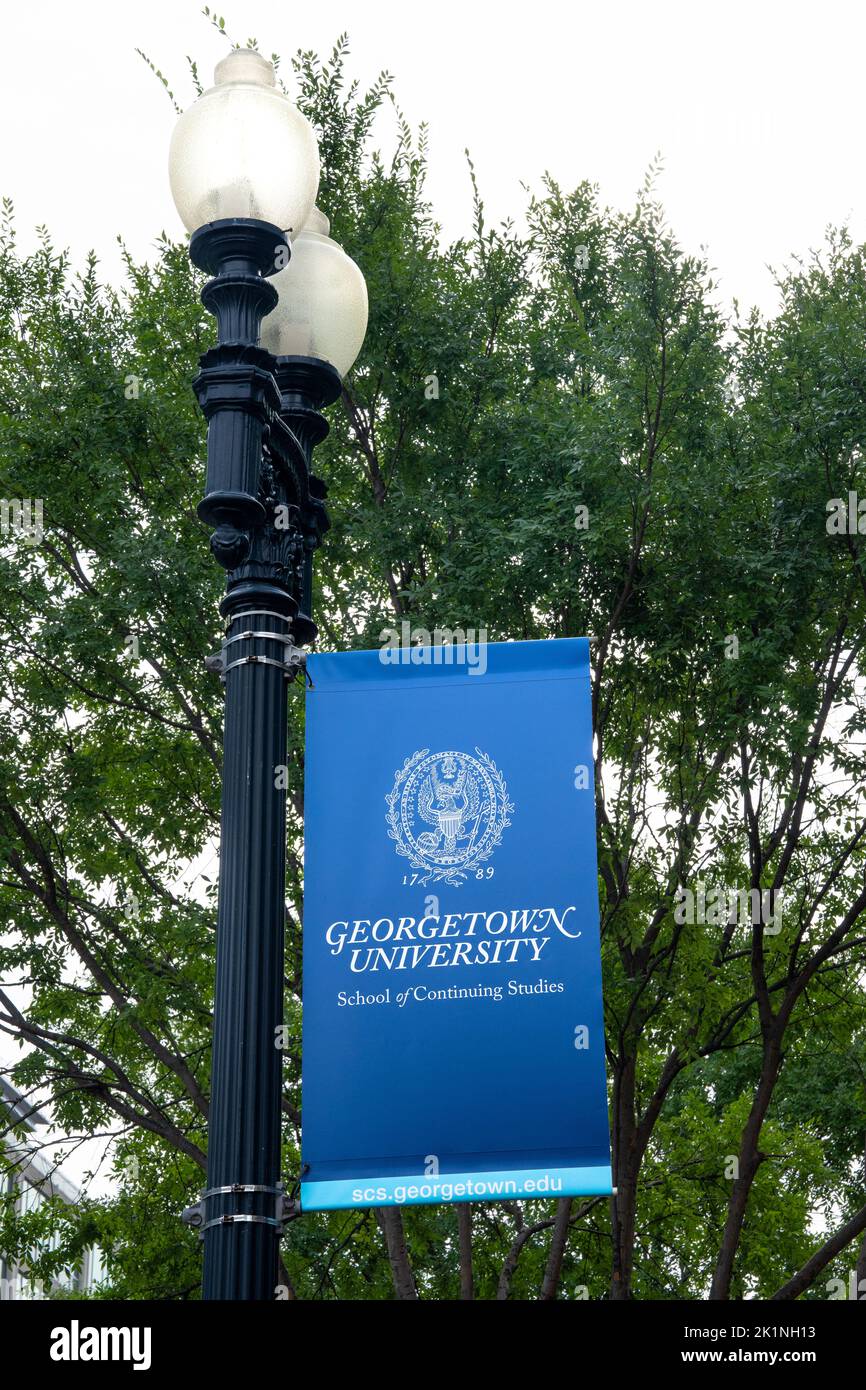 Georgetown university logo hi-res stock photography and images - Alamy