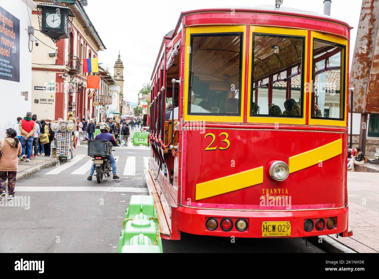 Bogota Colombia,La Candelaria Centro Historico central historic old ...