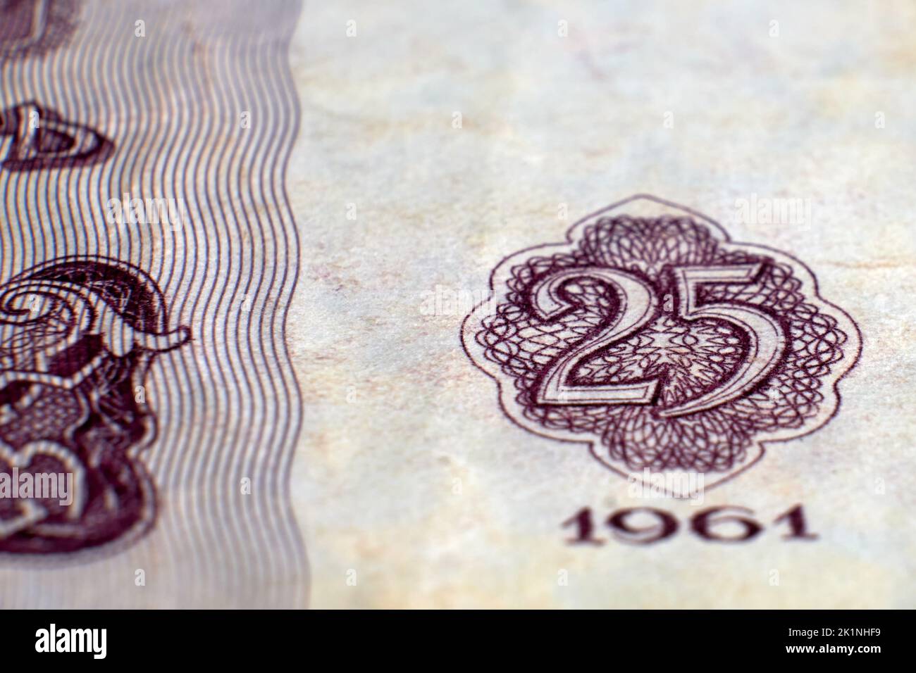 Old money of the USSR close-up. Macro photography of vintage banknotes ...