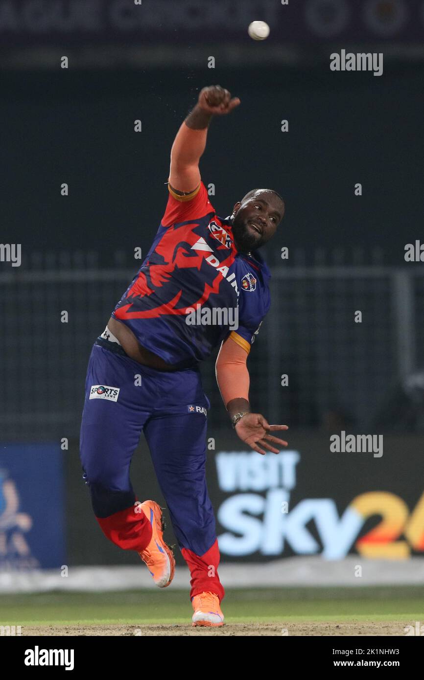 India Capitals' player and former West Indies cricketer Ashley Nurse ...
