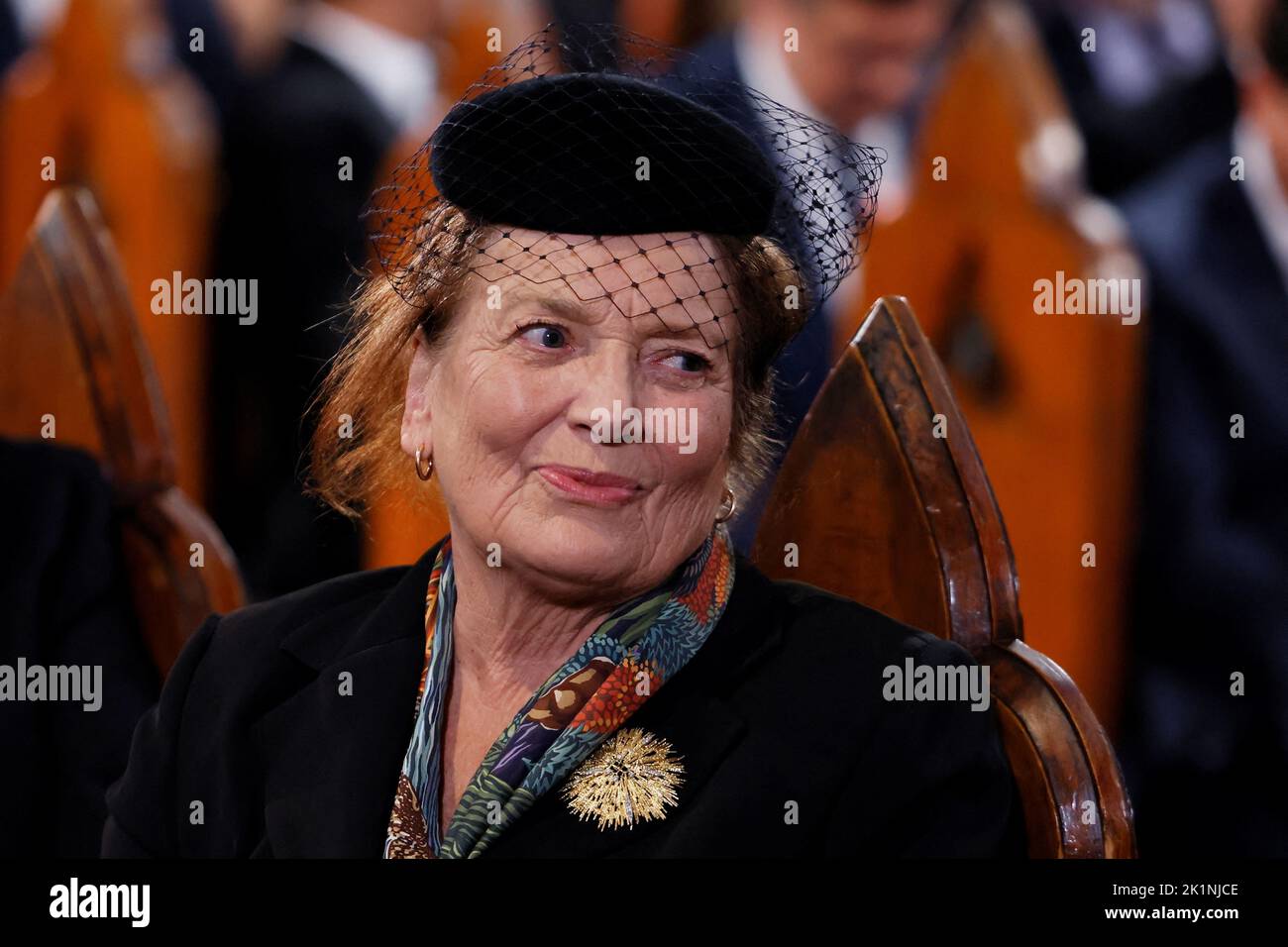 Margaret Trudeau, mother of Prime Minister Justin Trudeau, attends ...