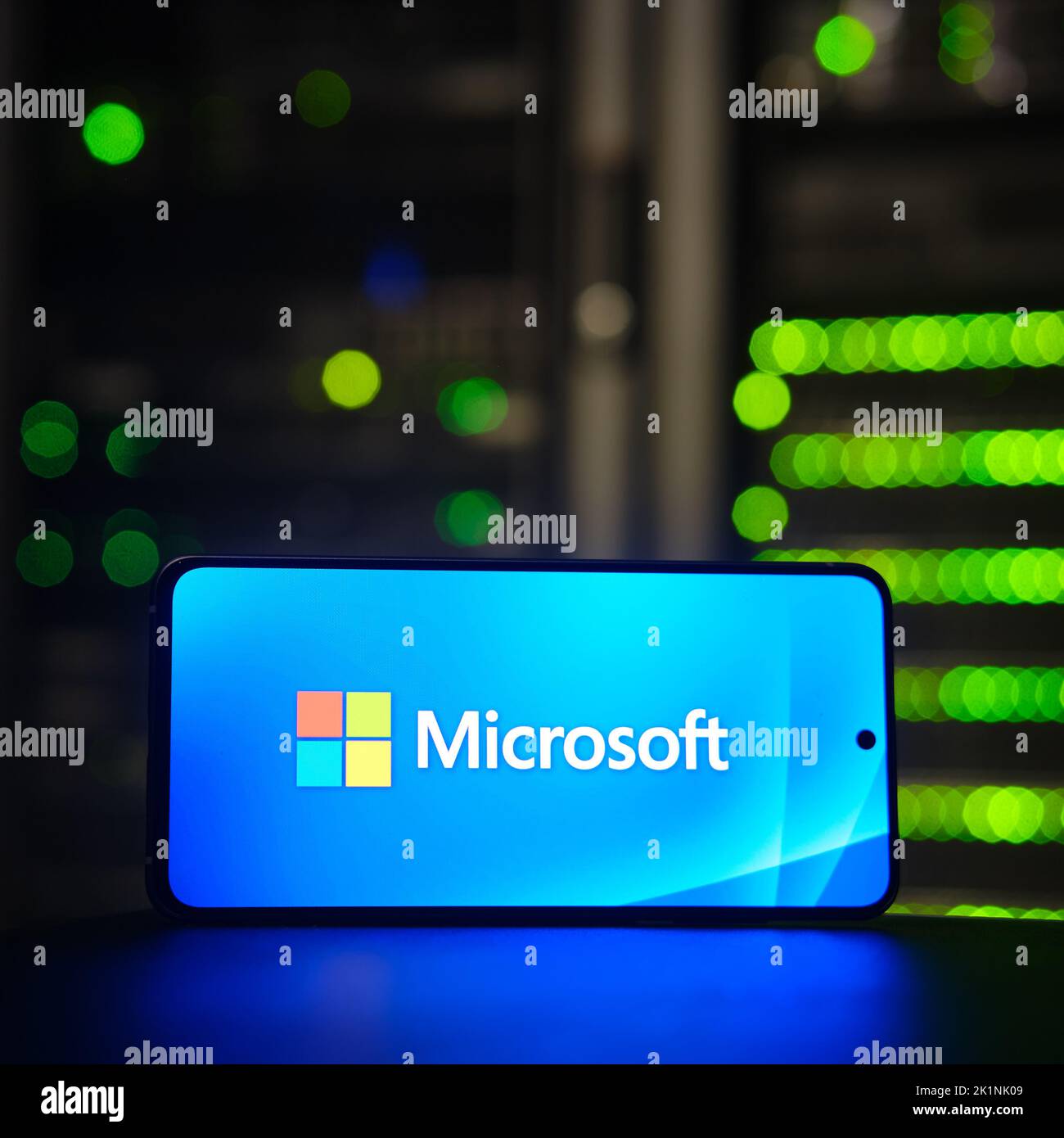 Microsoft logo black background hi-res stock photography and images - Alamy