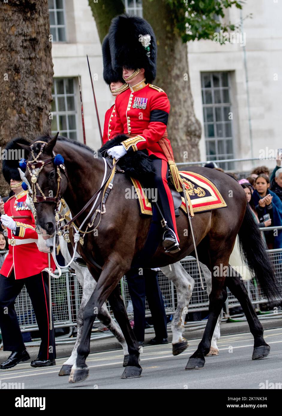 Westminster, London, UK. 19th Sep, 2022. Funeral of Queen Elizabeth II ...