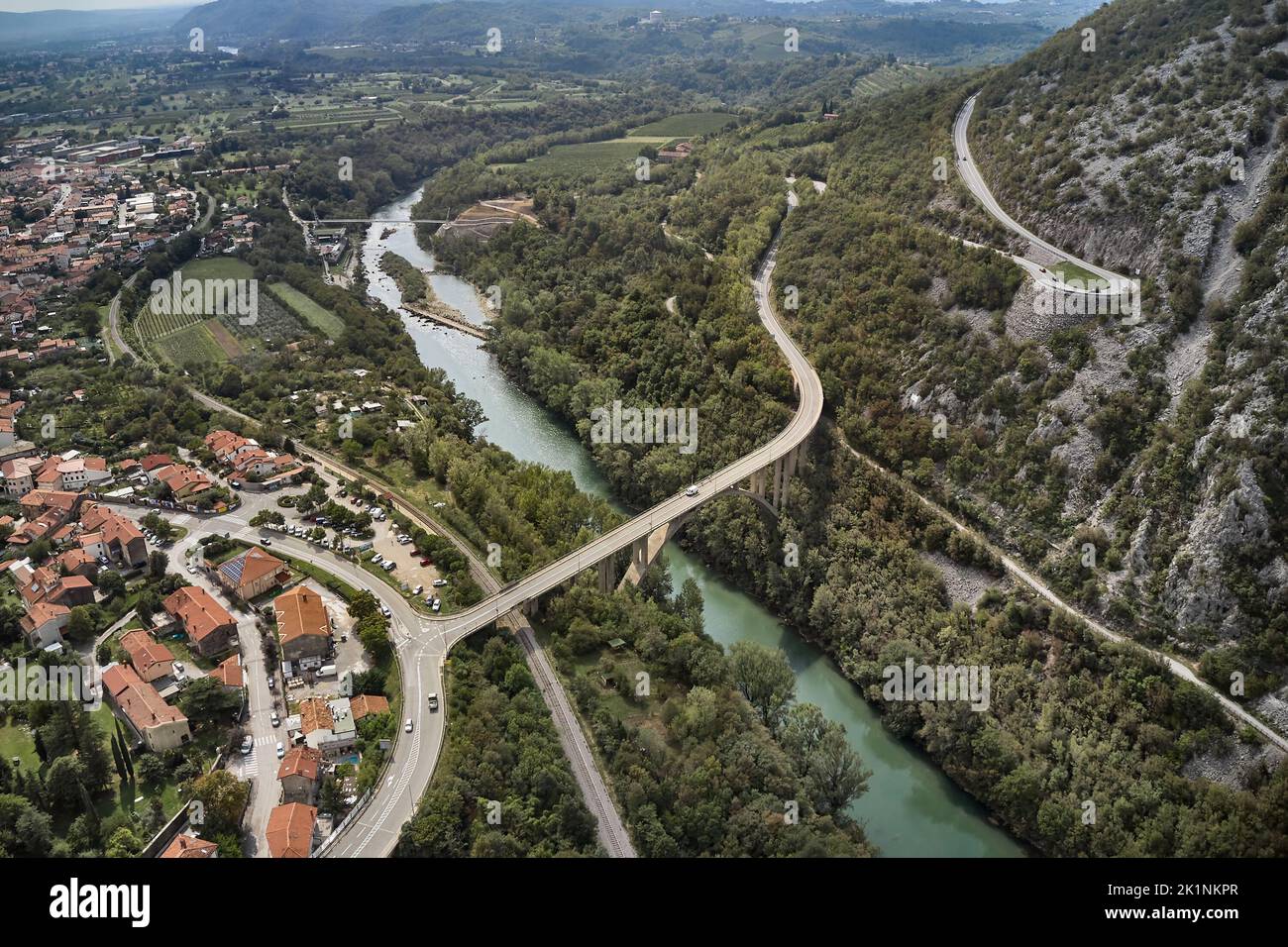 Solkan bridge hi-res stock photography and images - Alamy