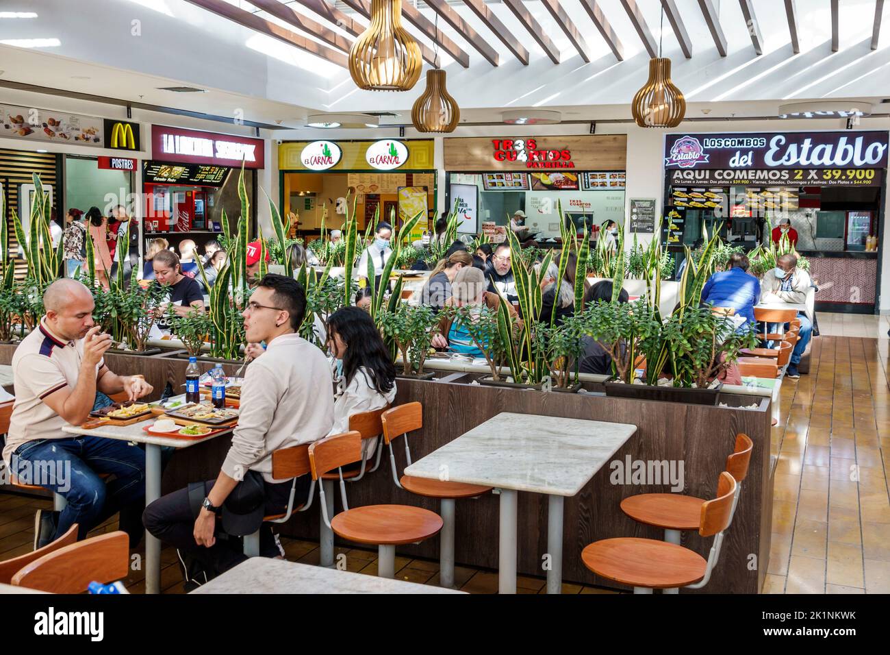 Bogota Colombia,Ciudad Salitre,Salitre Plaza Centro Comercial mall,food ...