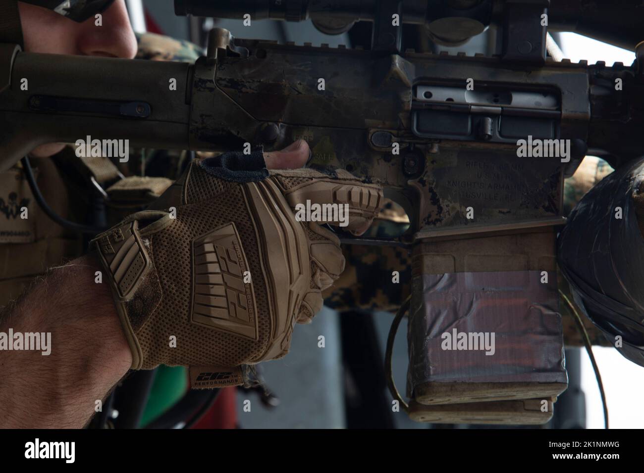 U.S. Marine Corps Sgt. Robert “Bobby” Doerr Jr. a scout sniper with ...
