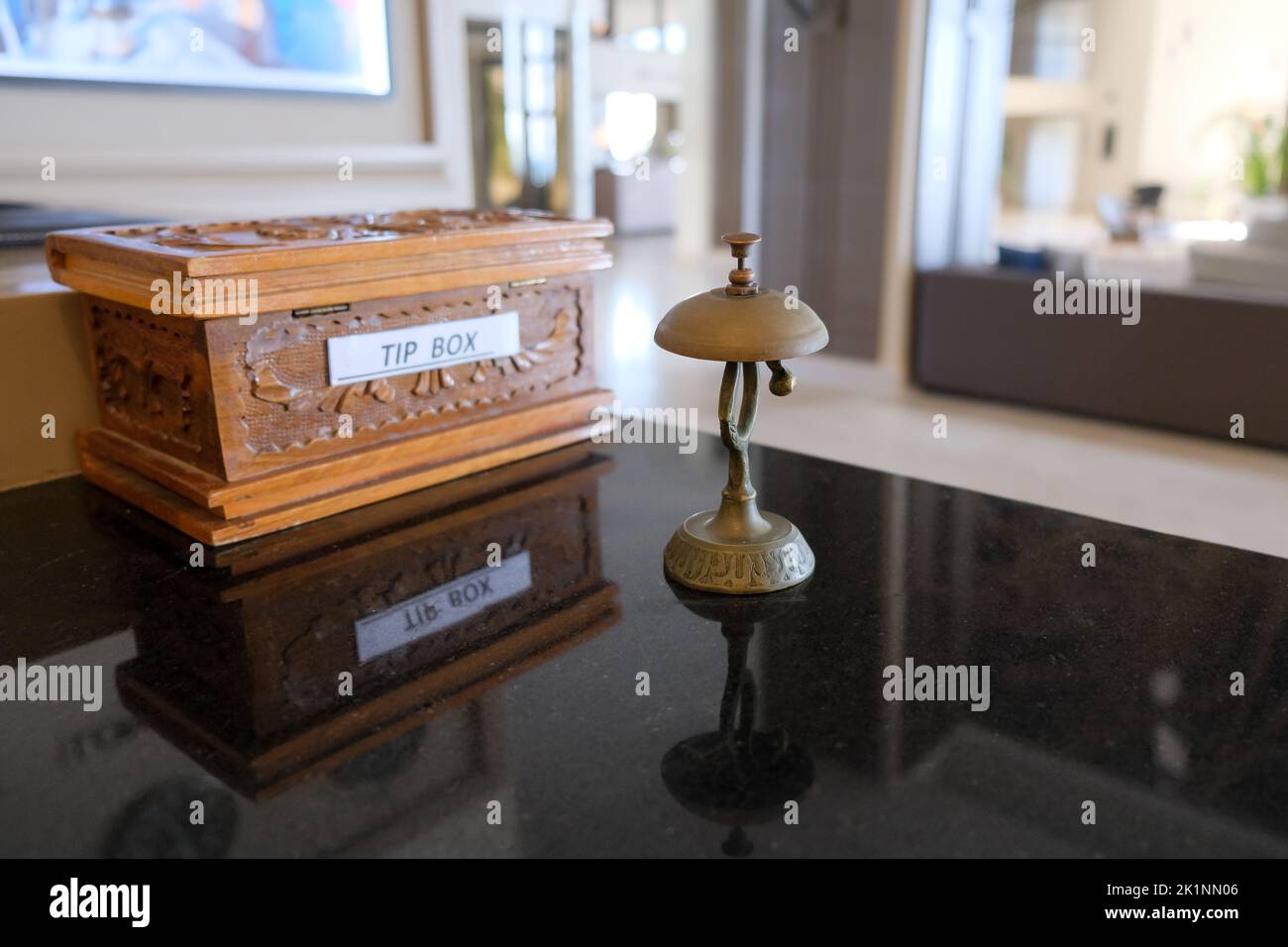 Front desk information hi-res stock photography and images - Alamy