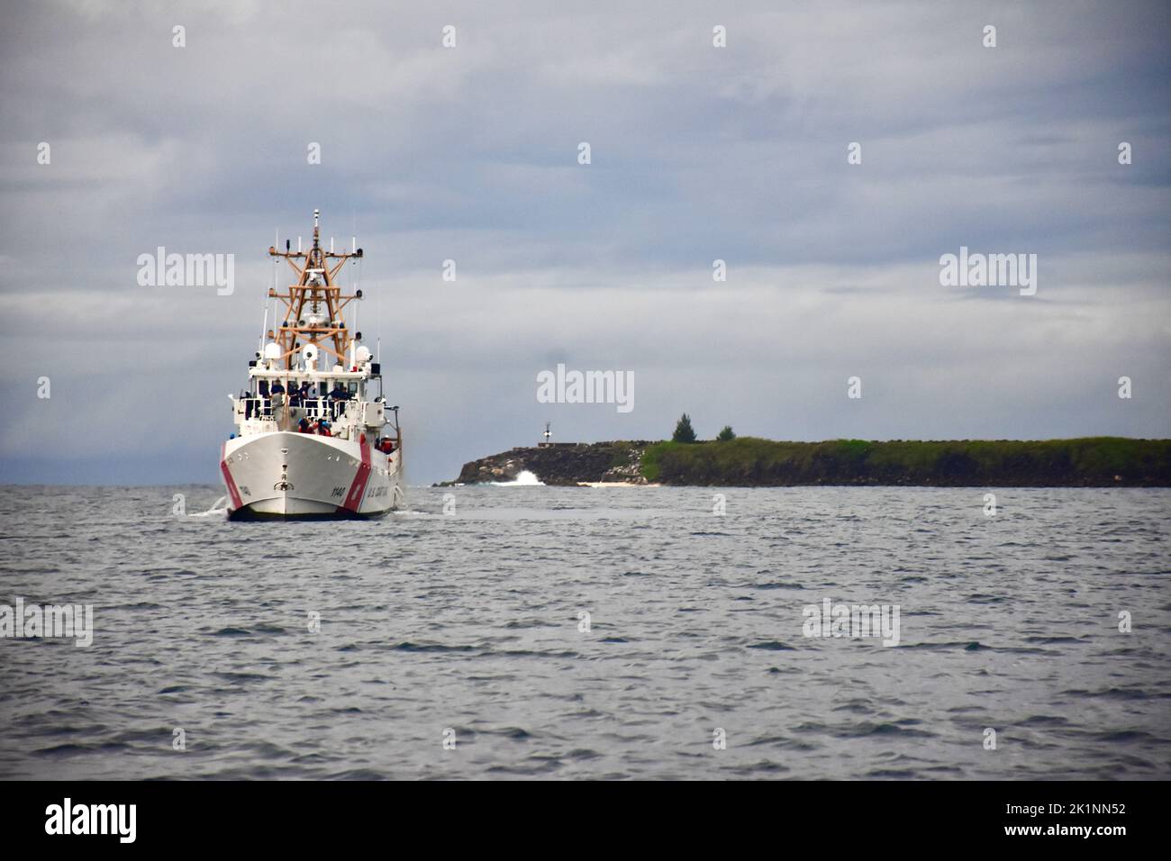 The Sentinel-class fast response cutter USCGC Oliver Henry (WPC 1140 ...