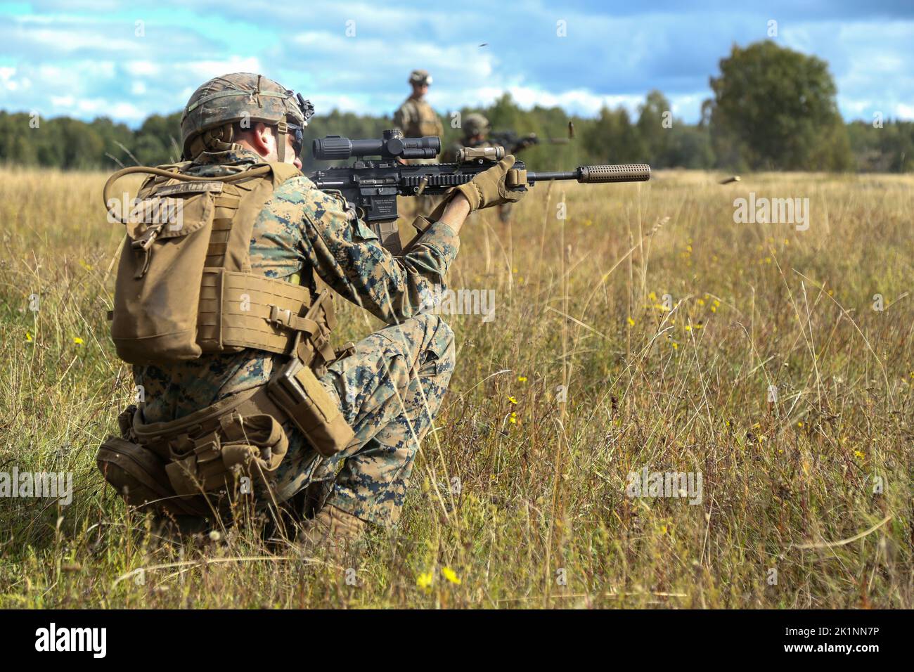 U.S. Marine Corps Cpl. Nathan Coakley, assistant squad leader, 1st ...