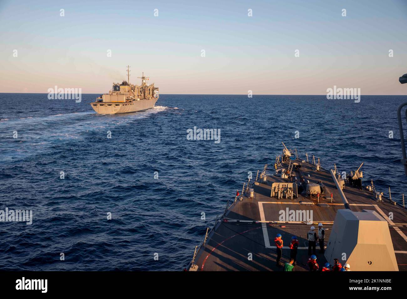 220913-N-FD648-1001 ADRIATIC SEA (Sep. 13, 2022) The Arleigh Burke ...