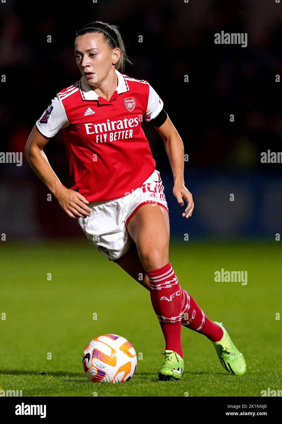 Arsenal's Katie McCabe during the Women's Super League match at the LV ...