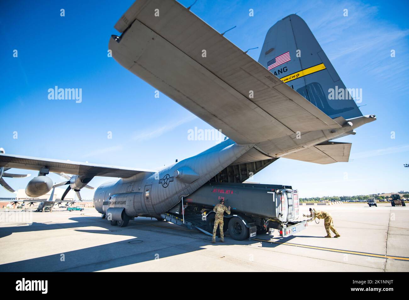 (U.S. Air National Guard photo by Tech. Sgt. Jon Alderman Stock Photo ...