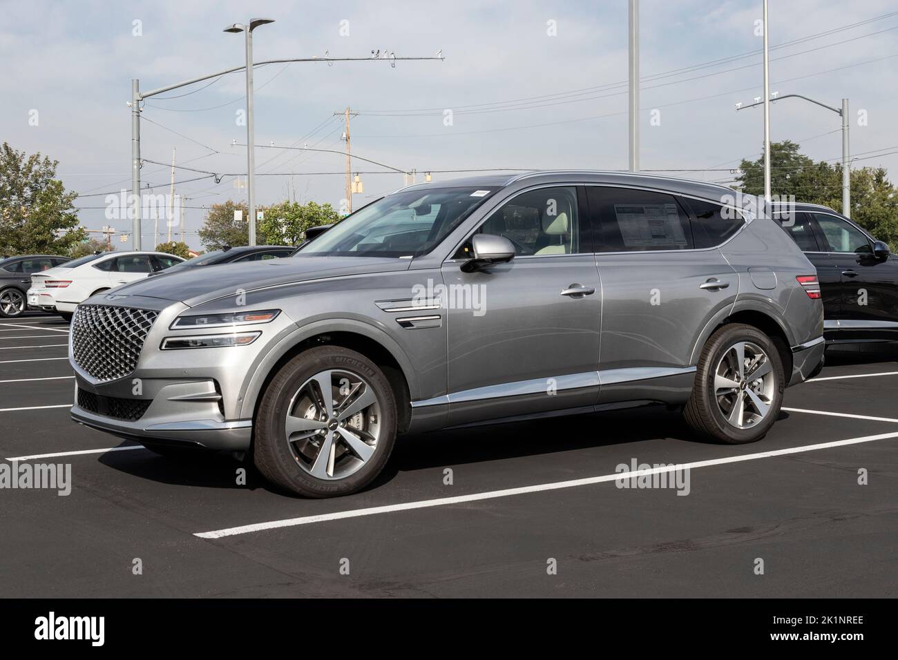 Noblesville - Circa September 2022: Genesis Hyundai GV80 Luxury SUV ...