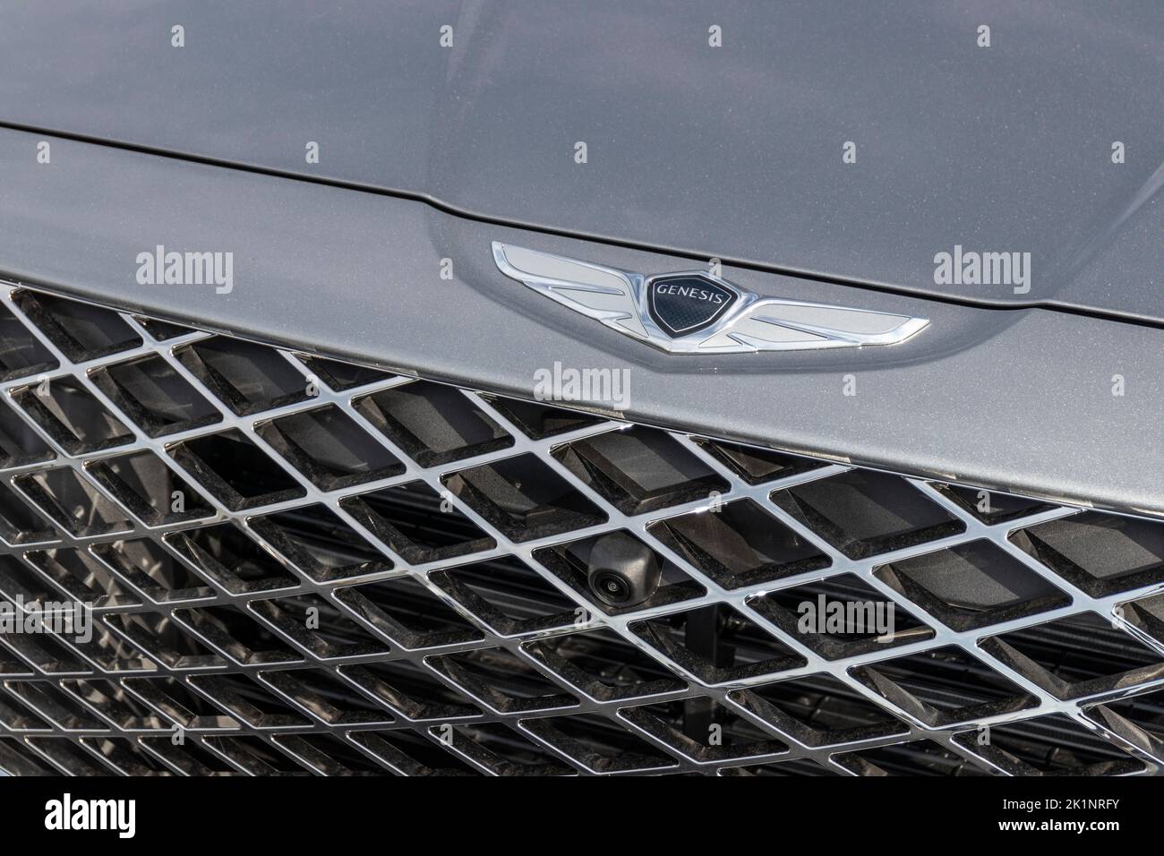 Noblesville - Circa September 2022: Genesis Hyundai GV80 Luxury SUV ...