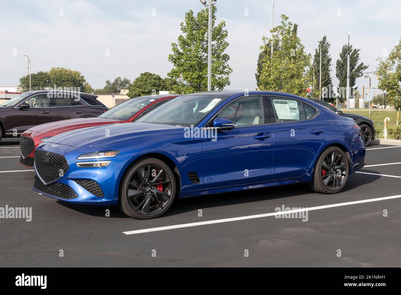 Noblesville - Circa September 2022: Genesis Hyundai G70 Luxury Sport ...