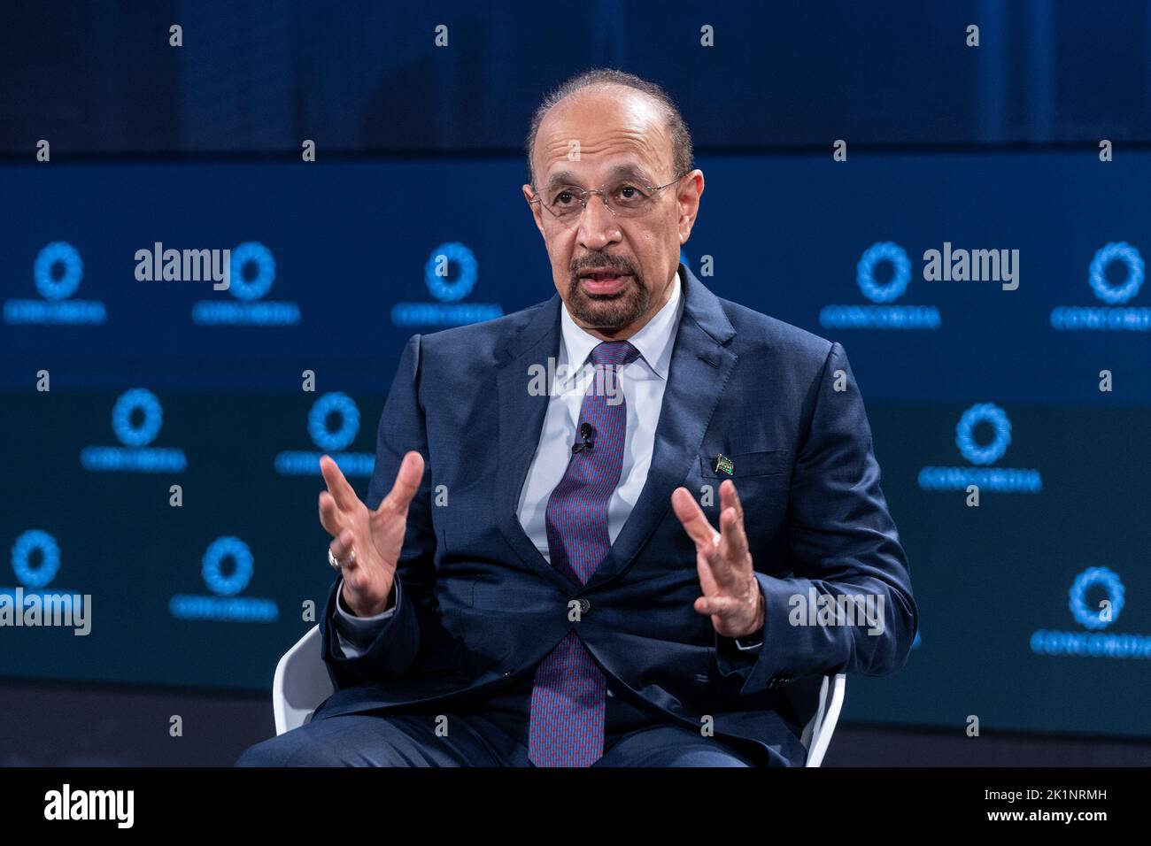 New York, United States. 19th Sep, 2022. His Excelency Khalid Al-Falih ...