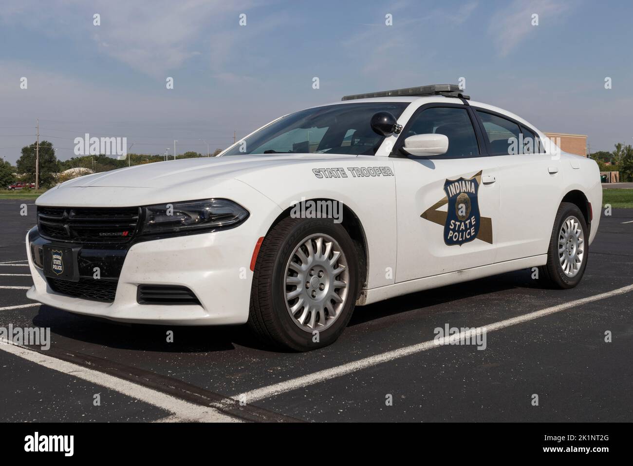 Indiana state police car hi-res stock photography and images - Alamy