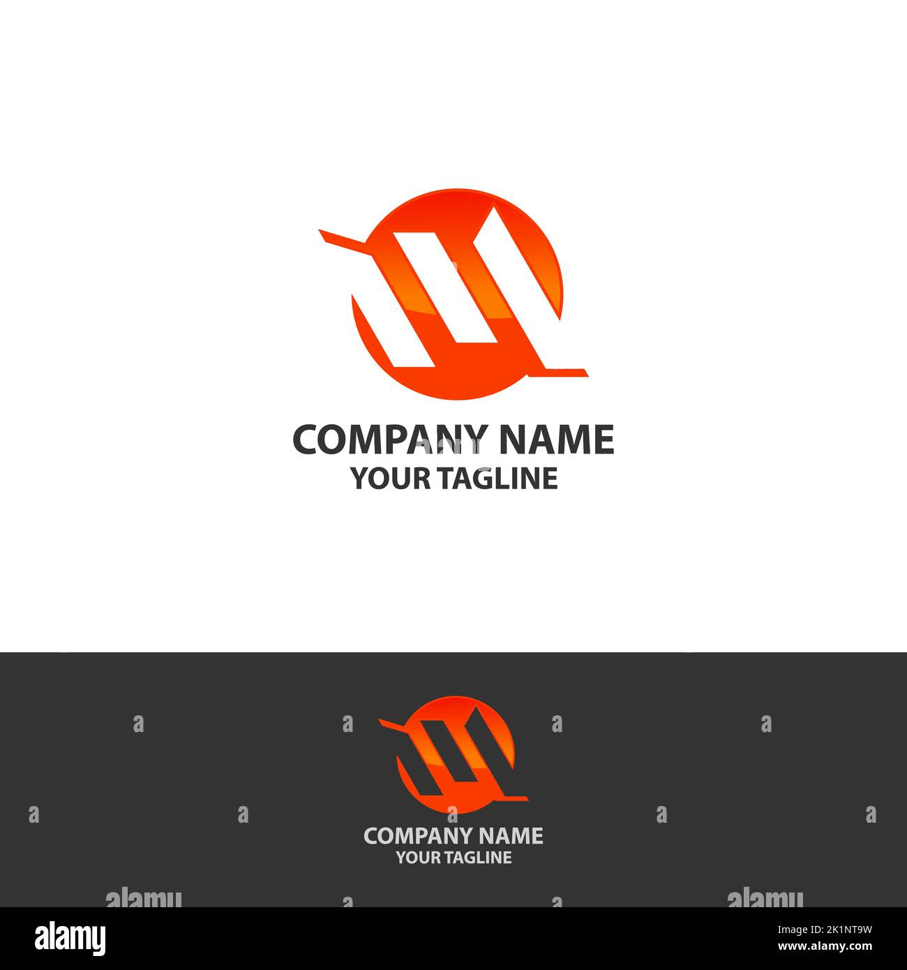 M line logo design. Minimal creative monochrome monogram symbol.EPS 10 ...