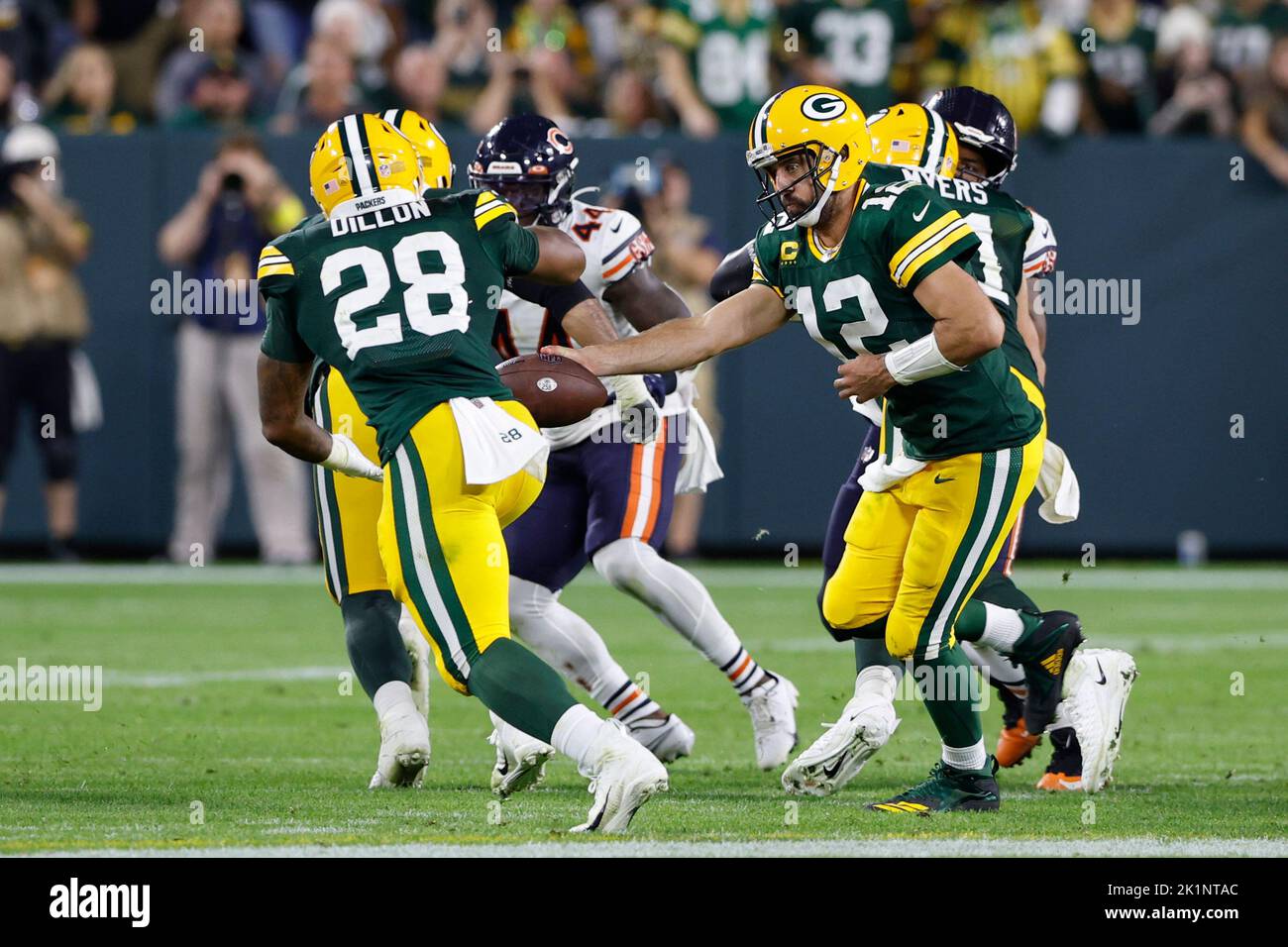 Green Bay, Wisconsin, USA. 18th Sep, 2022. Green Bay Packers ...