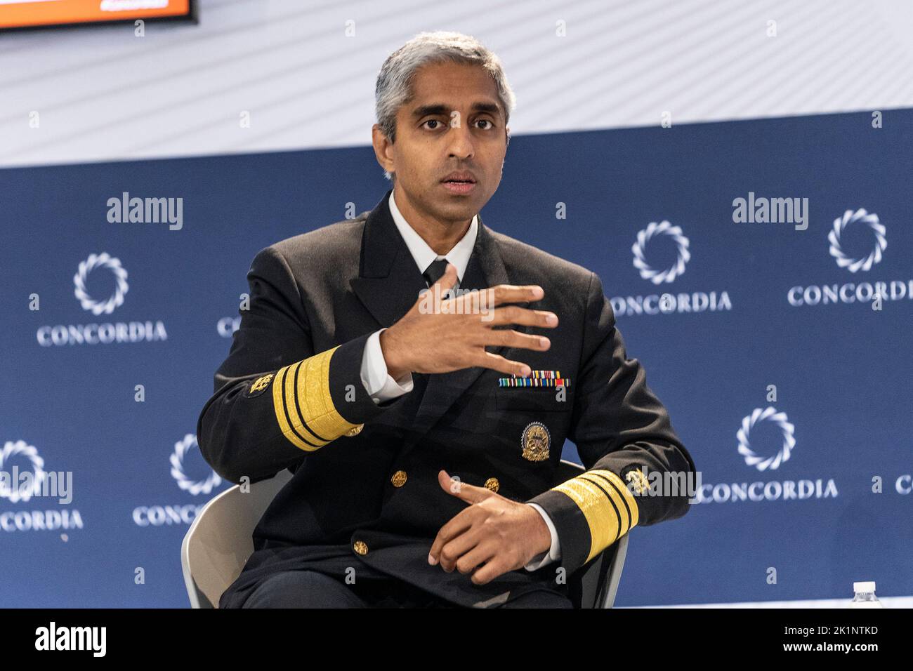 New York, New York, USA. 19th Sep, 2022. US Surgeon General Vivek ...
