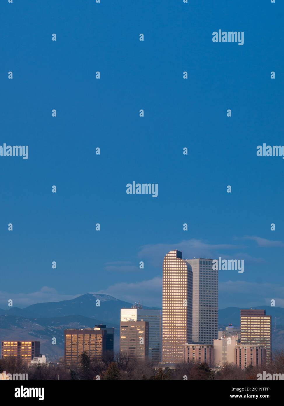 Mile High City of Denver Stock Photo - Alamy