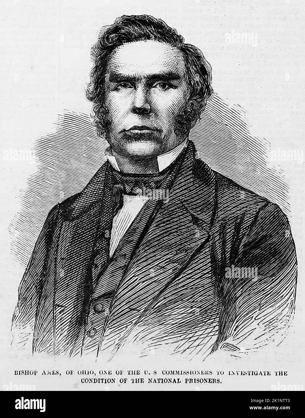 Portrait of Bishop Edward Raymond Ames, one of the U. S. Commissioners ...