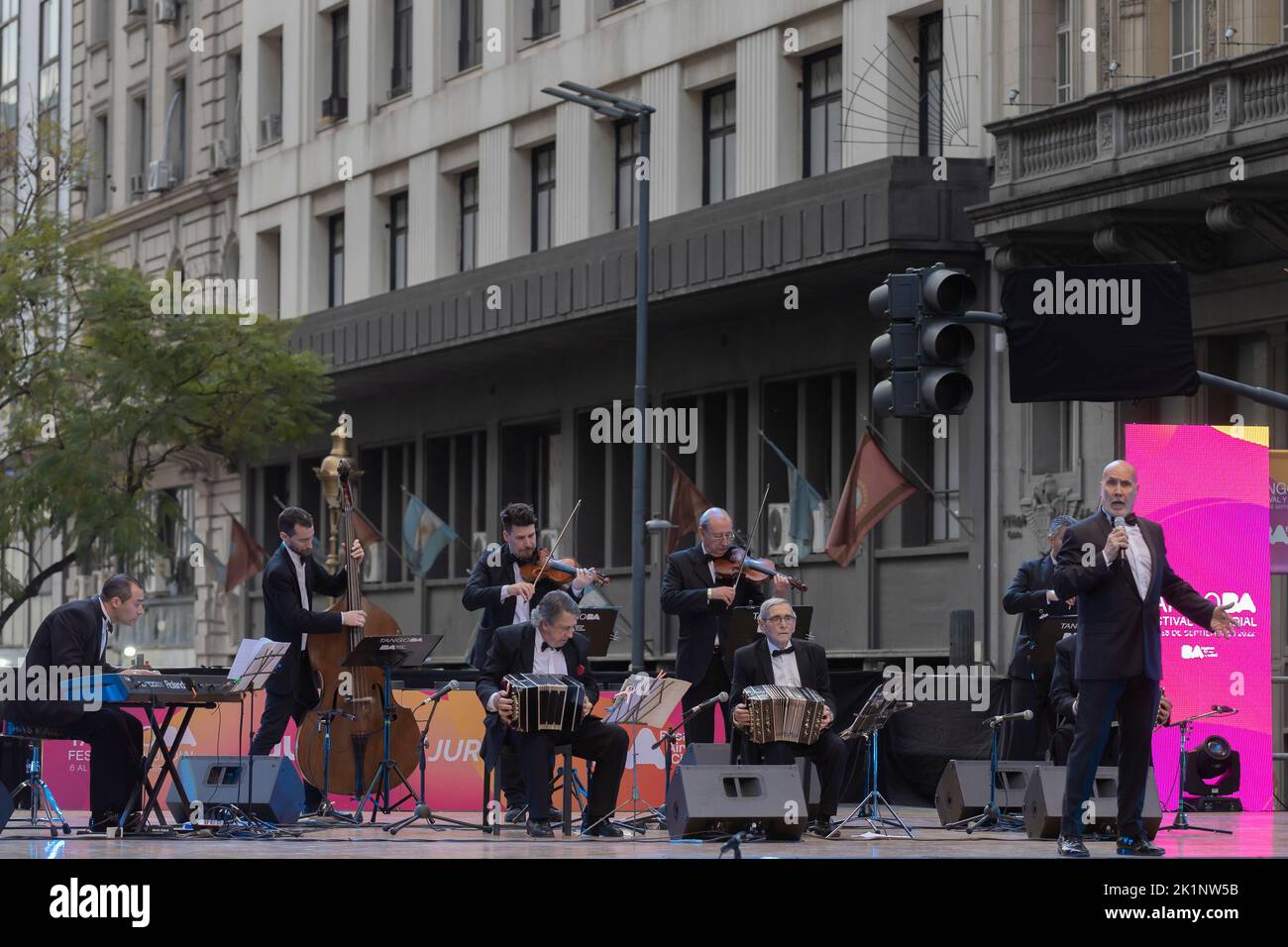 Buenos Aires, Argentina. 17th September 2022. Shows during the Tango ...