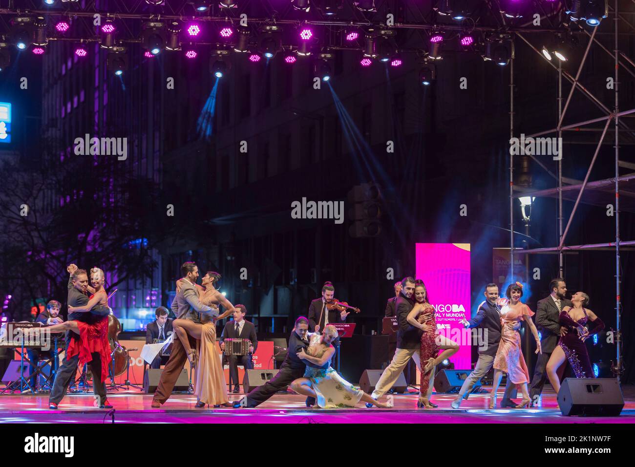 Buenos Aires, Argentina. 17th September 2022. Shows during the Tango ...
