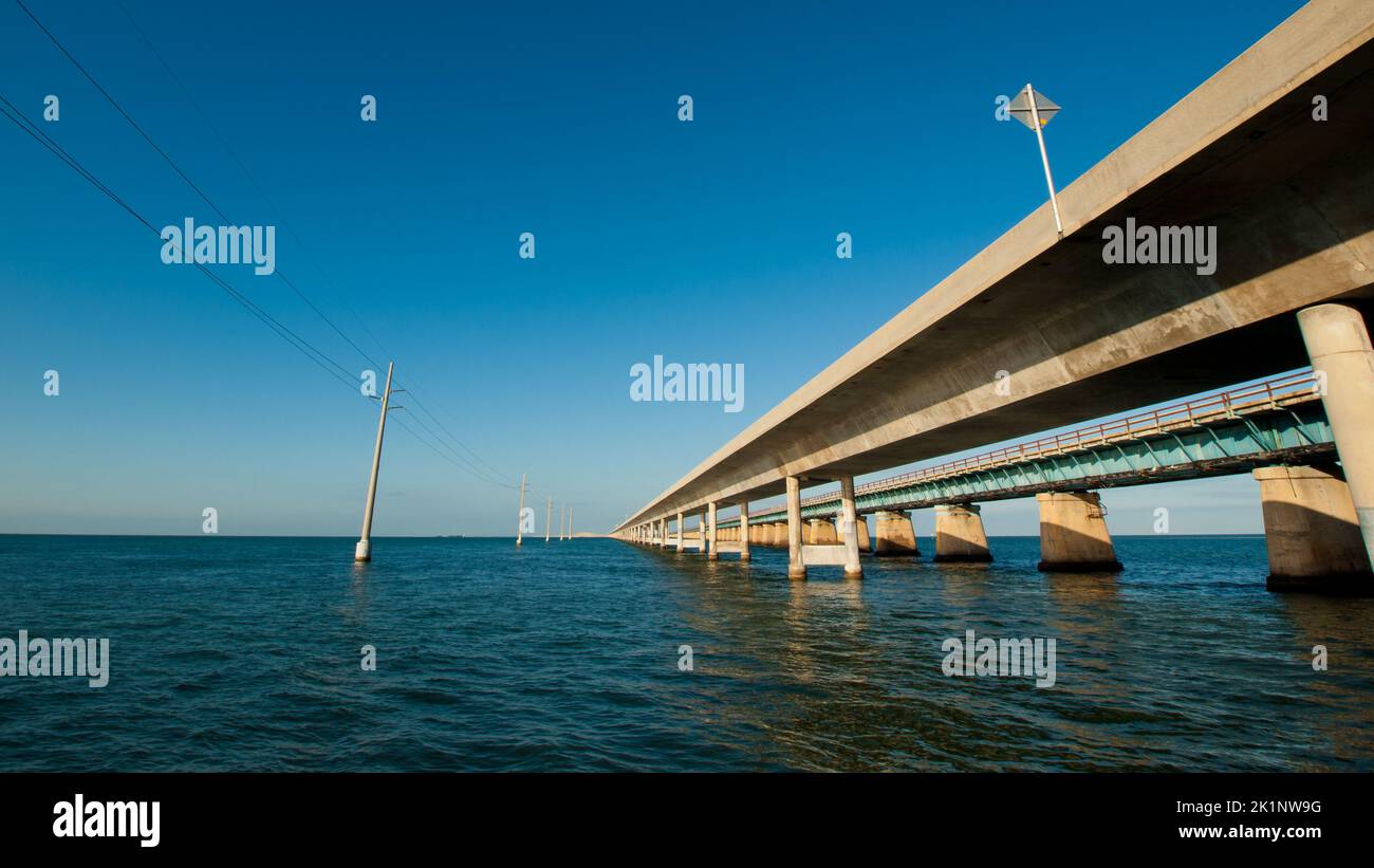 Seven Mile Bridge Stock Photo - Alamy