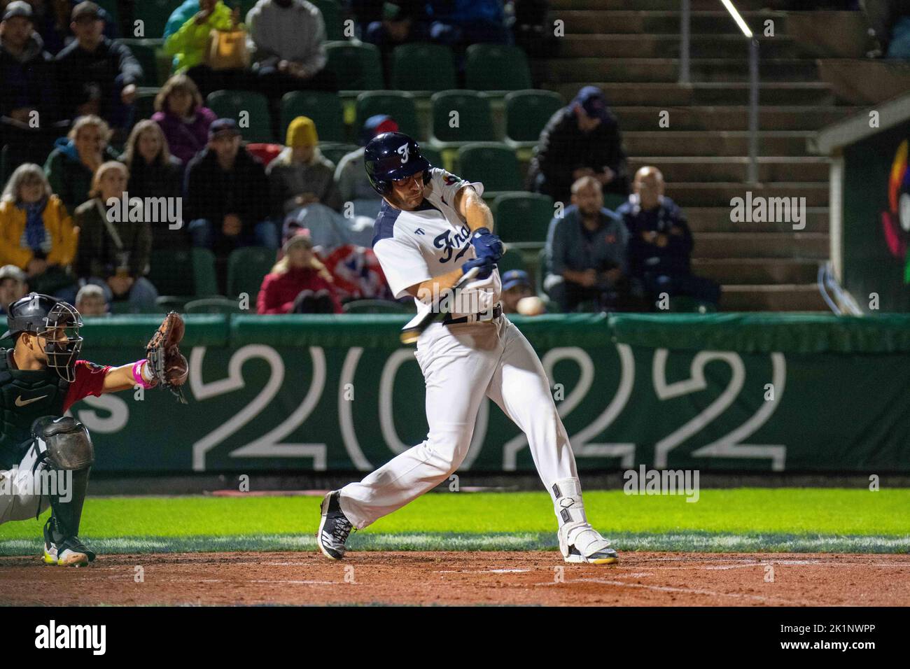 Regensburg, Bavaria, Germany. 16th Sep, 2022. French outfielder BASTIEN ...