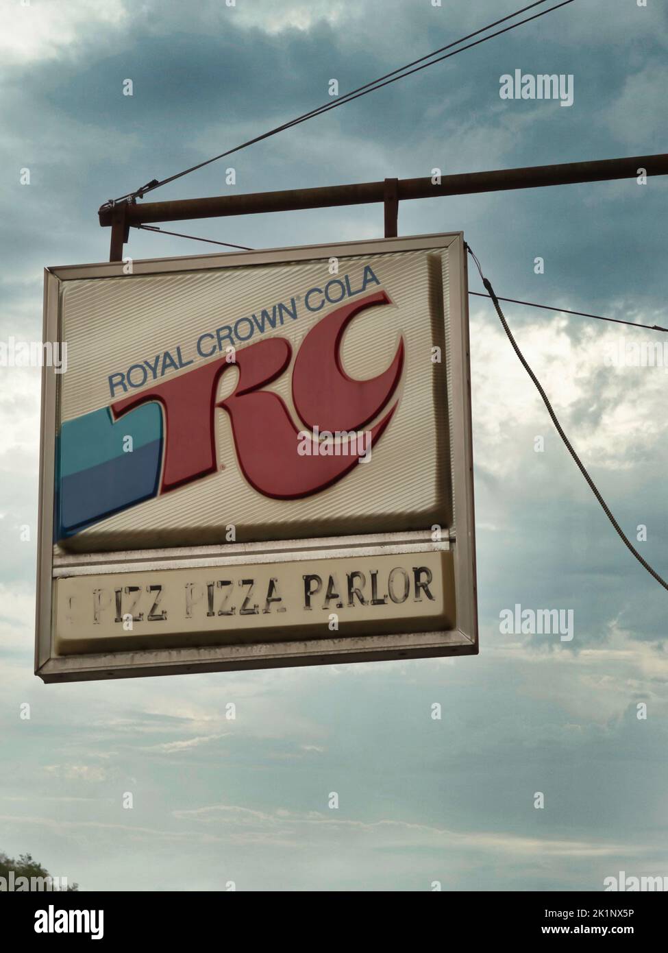 vintage RC royal crown cola sign Stock Photo - Alamy