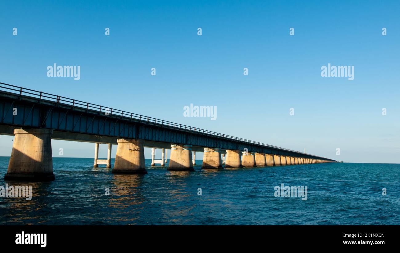Seven Mile Bridge Stock Photo - Alamy