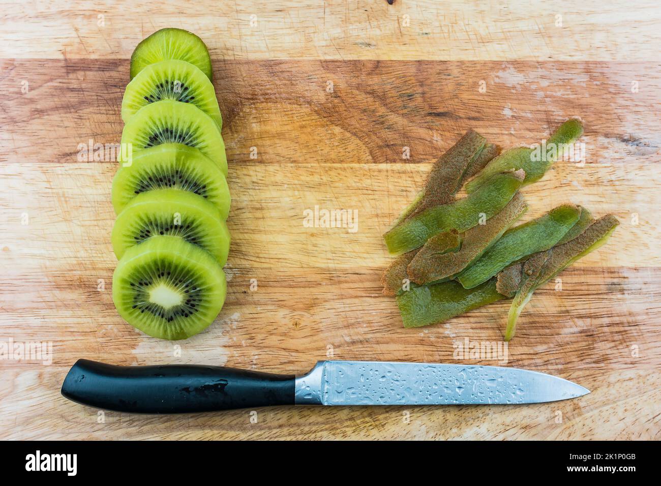 Kiwifruit is both fresh fruit and dried snacks Stock Photo - Alamy
