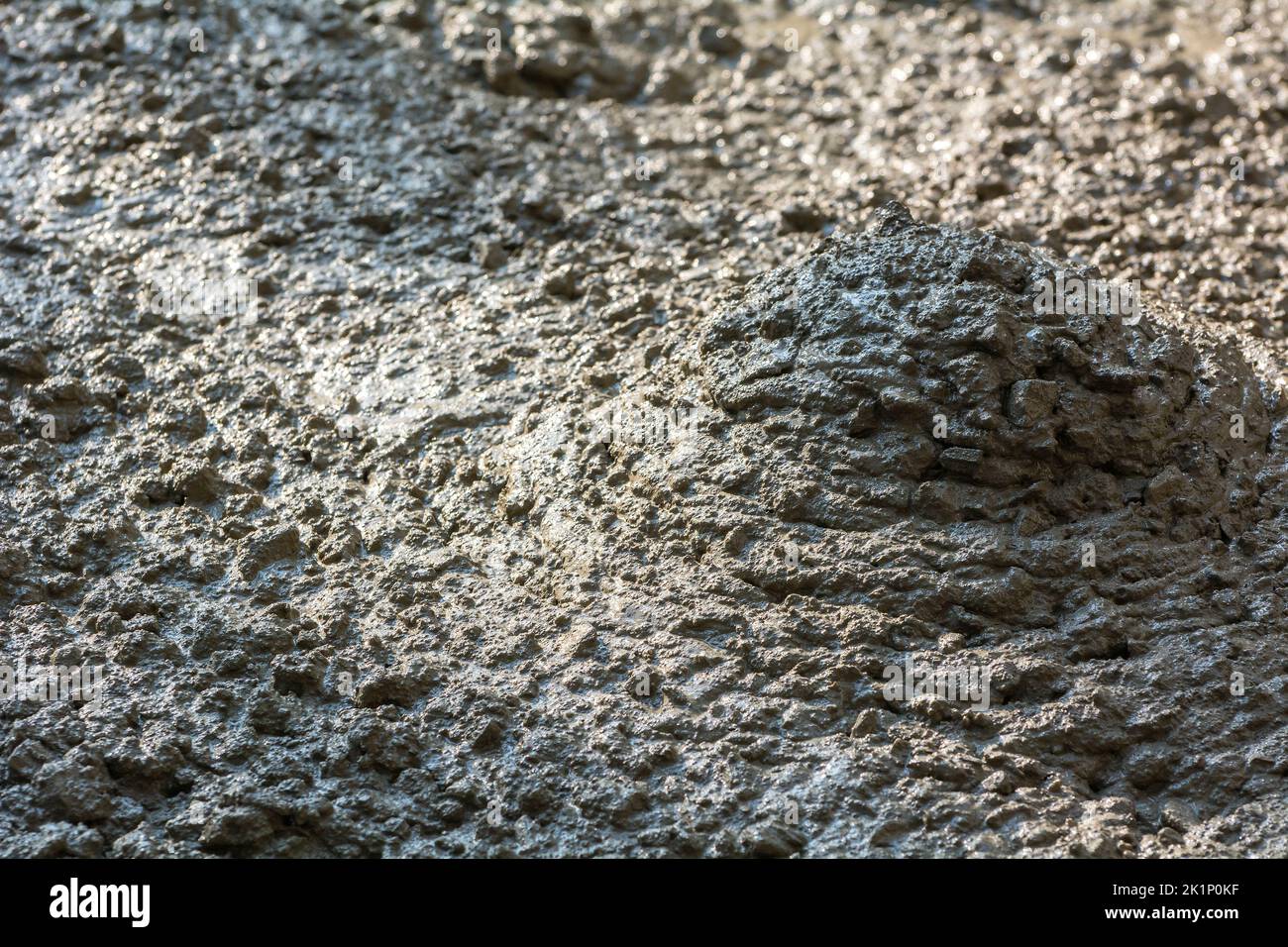 Application of ready-mixed concrete in construction Stock Photo - Alamy