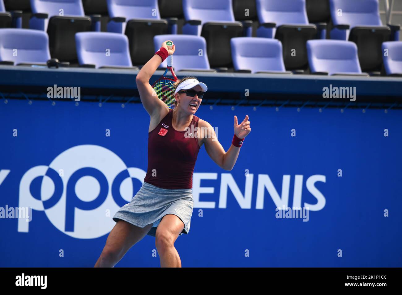 Tokyo, Japan. 17th Sep, 2022. Nicole Melichar-Martinez (USA) Tennis ...