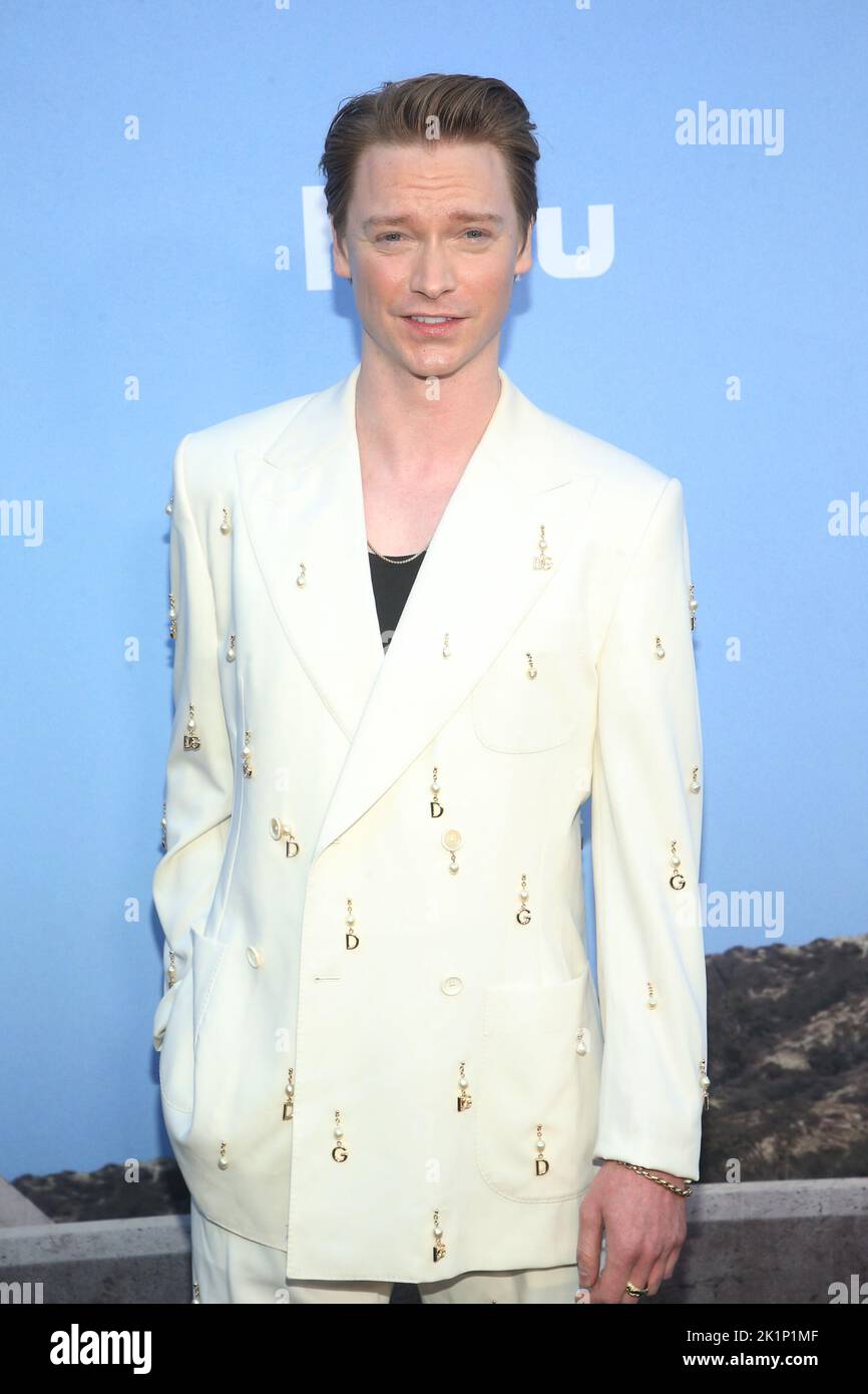 Los Angeles, Ca. 19th Sep, 2022. Calum Worthy at the premiere of Hulu's ...